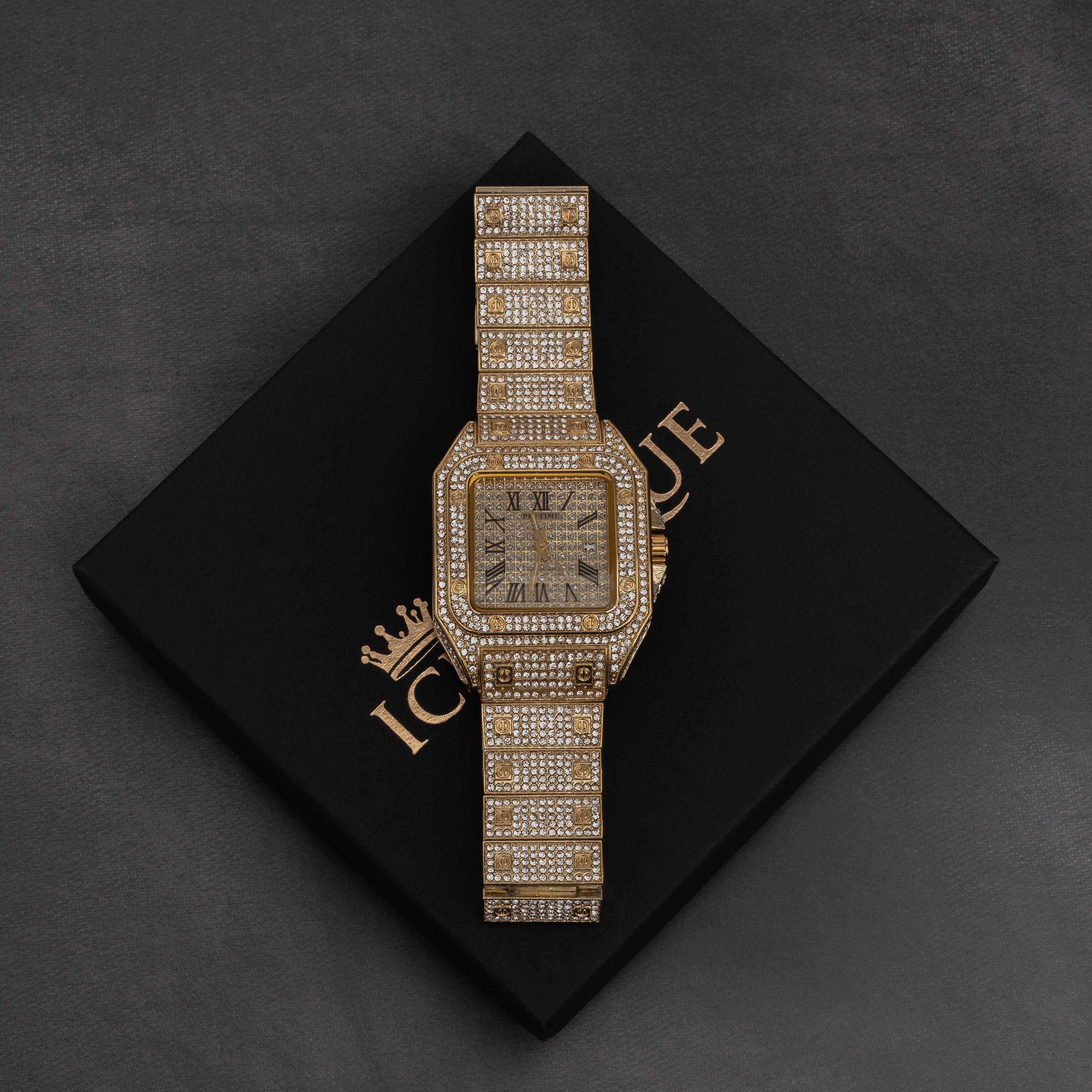Iced Out OG Watch – ICECLIQUE JEWELRY