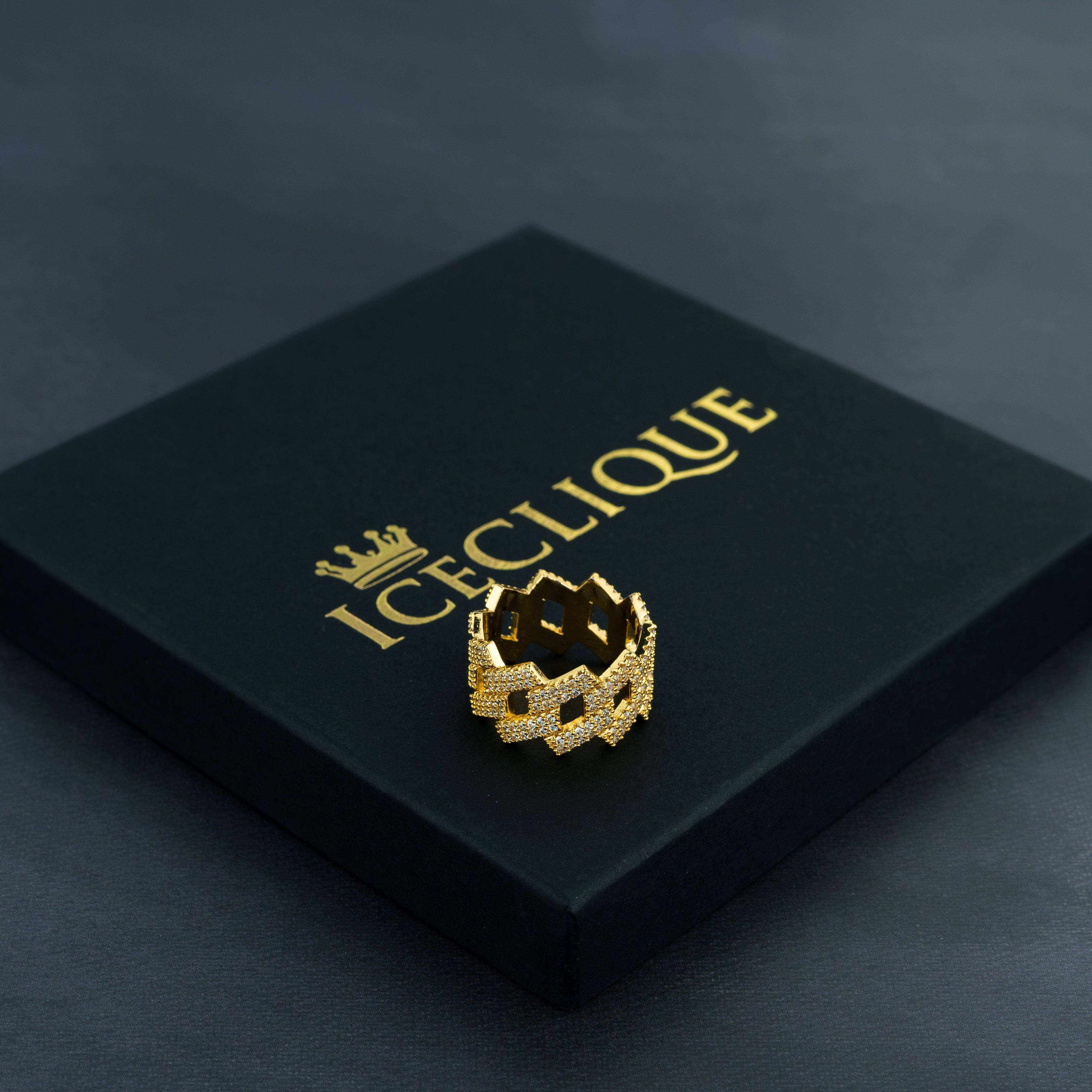 Iced Prong Ring – ICECLIQUE JEWELRY