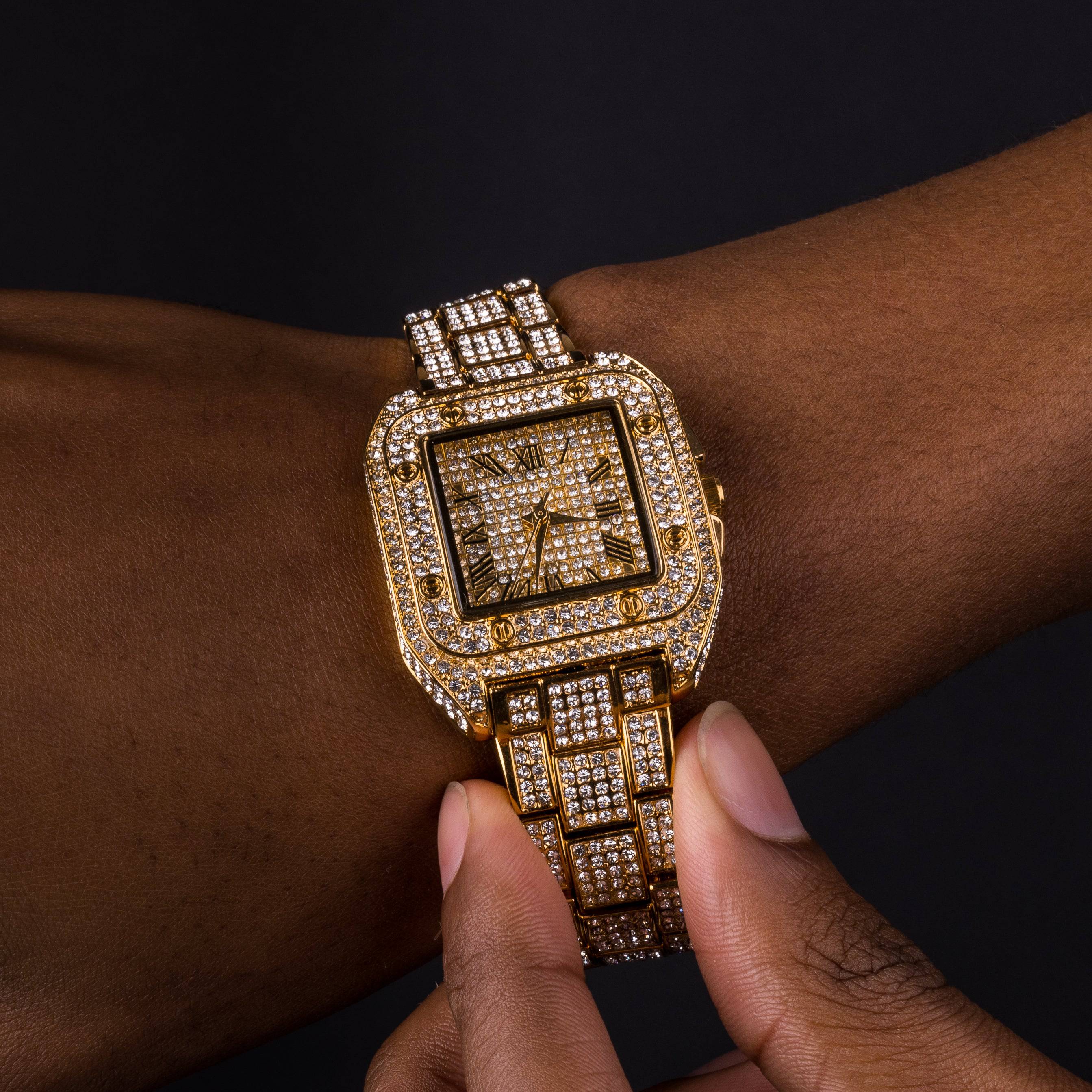 Iced Pablo Watch – ICECLIQUE JEWELRY