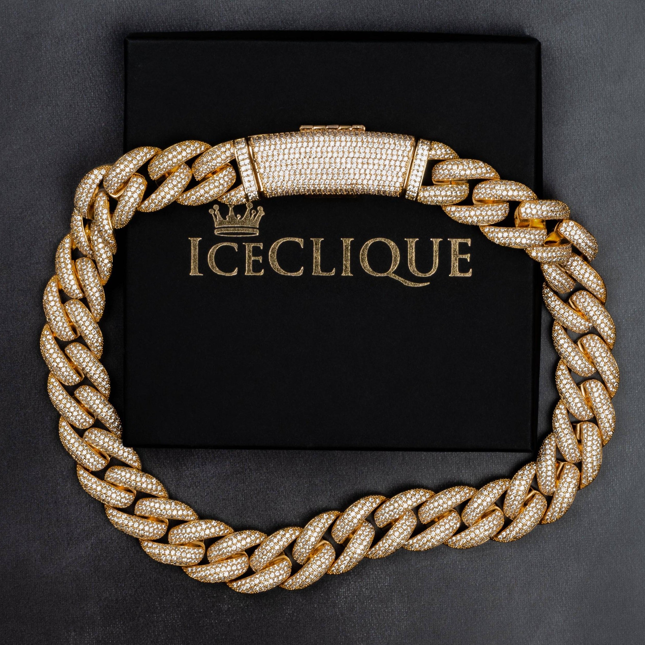 20mm Miami Cuban Chain – ICECLIQUE JEWELRY